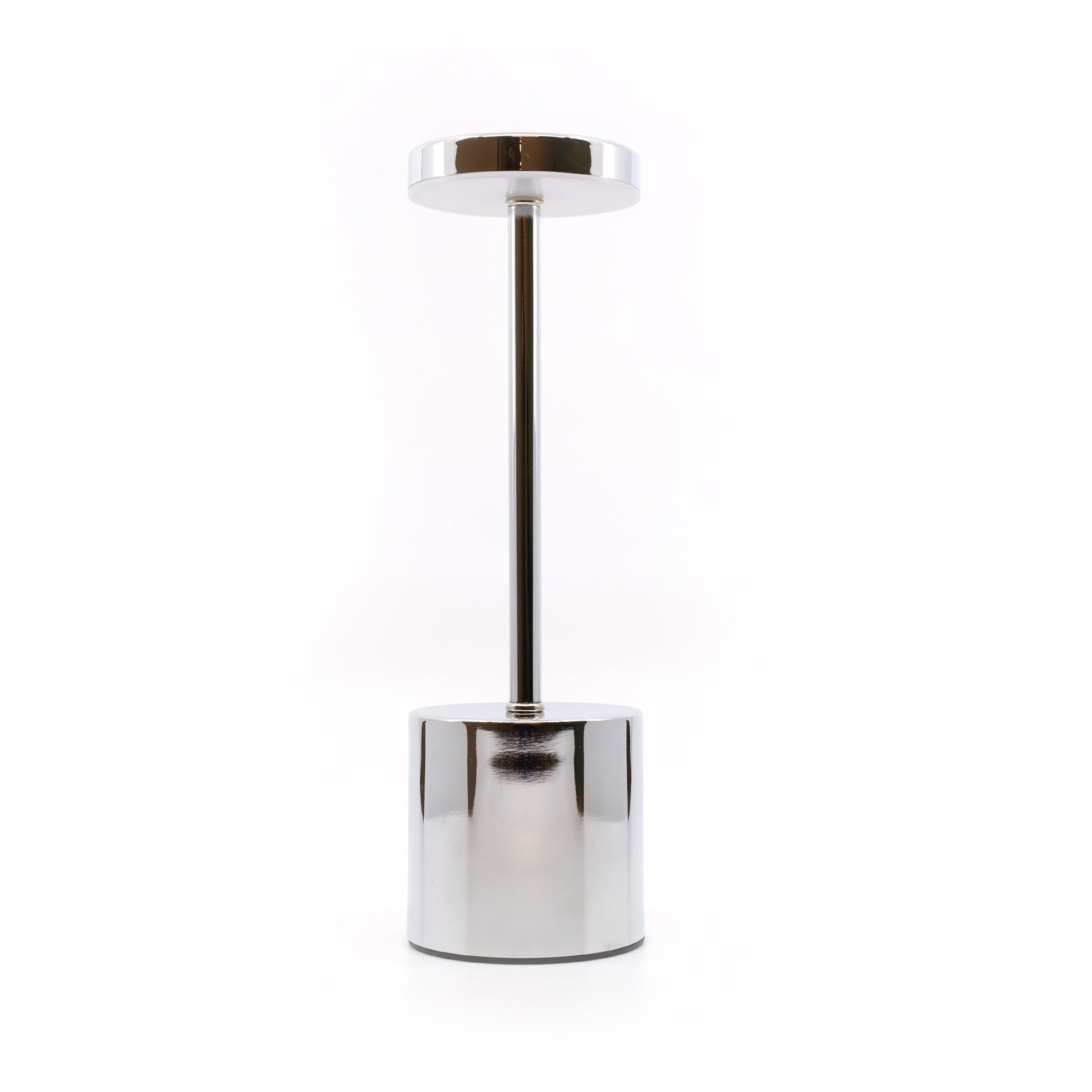 Pulse Rechargeable Table Lamp - Chrome | Multi-Mode LED Lighting with ...